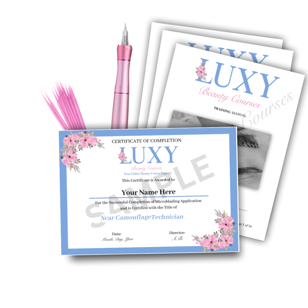 Scar Camouflage Paramedical Tattoo Certification Training Course- Luxy ...