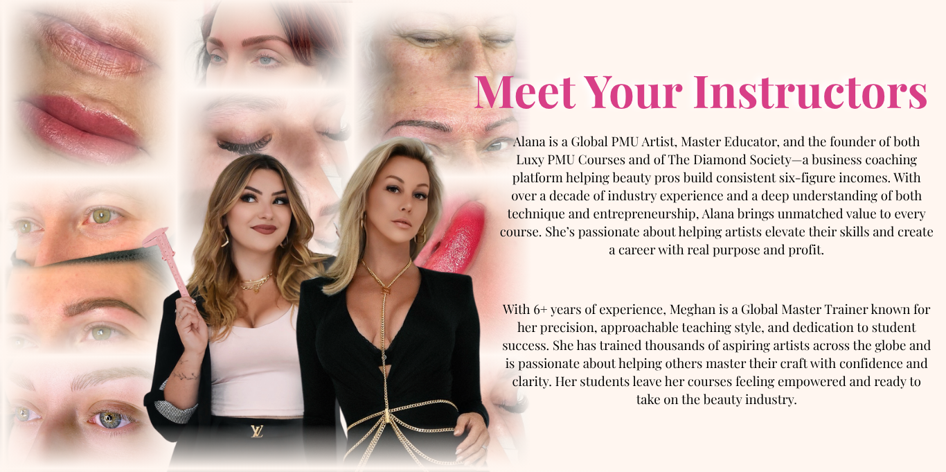 PMU Permanent Makeup Package Certification Training Courses